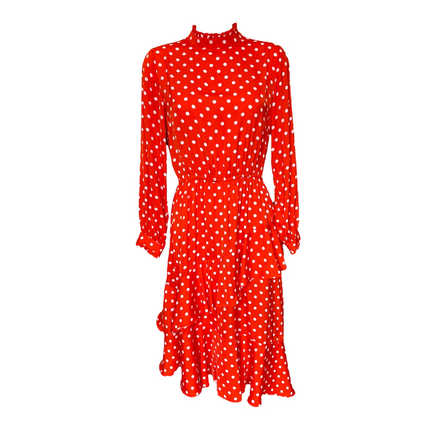Essentiel Red Polka Dot Dress – Deja Vu Belfast
